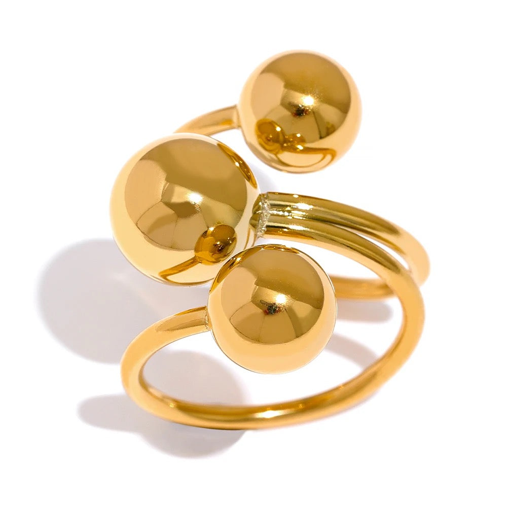 3 WAY Gold Ring - ULA
